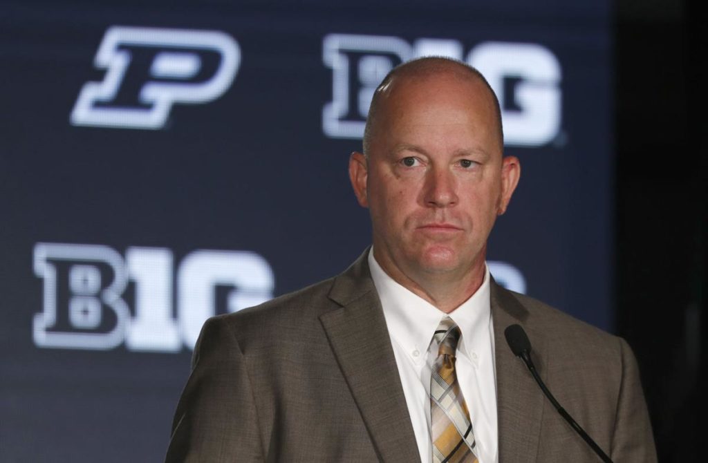 Purdue Head Coach Jeff Brohm Tests Positive For COVID-19 ...