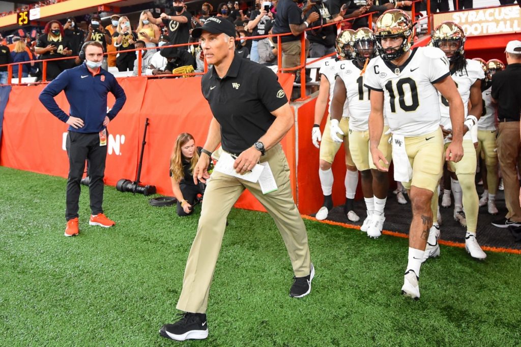 Wake Forest University Signs Head Football Coach Dave Clawson To Long ...