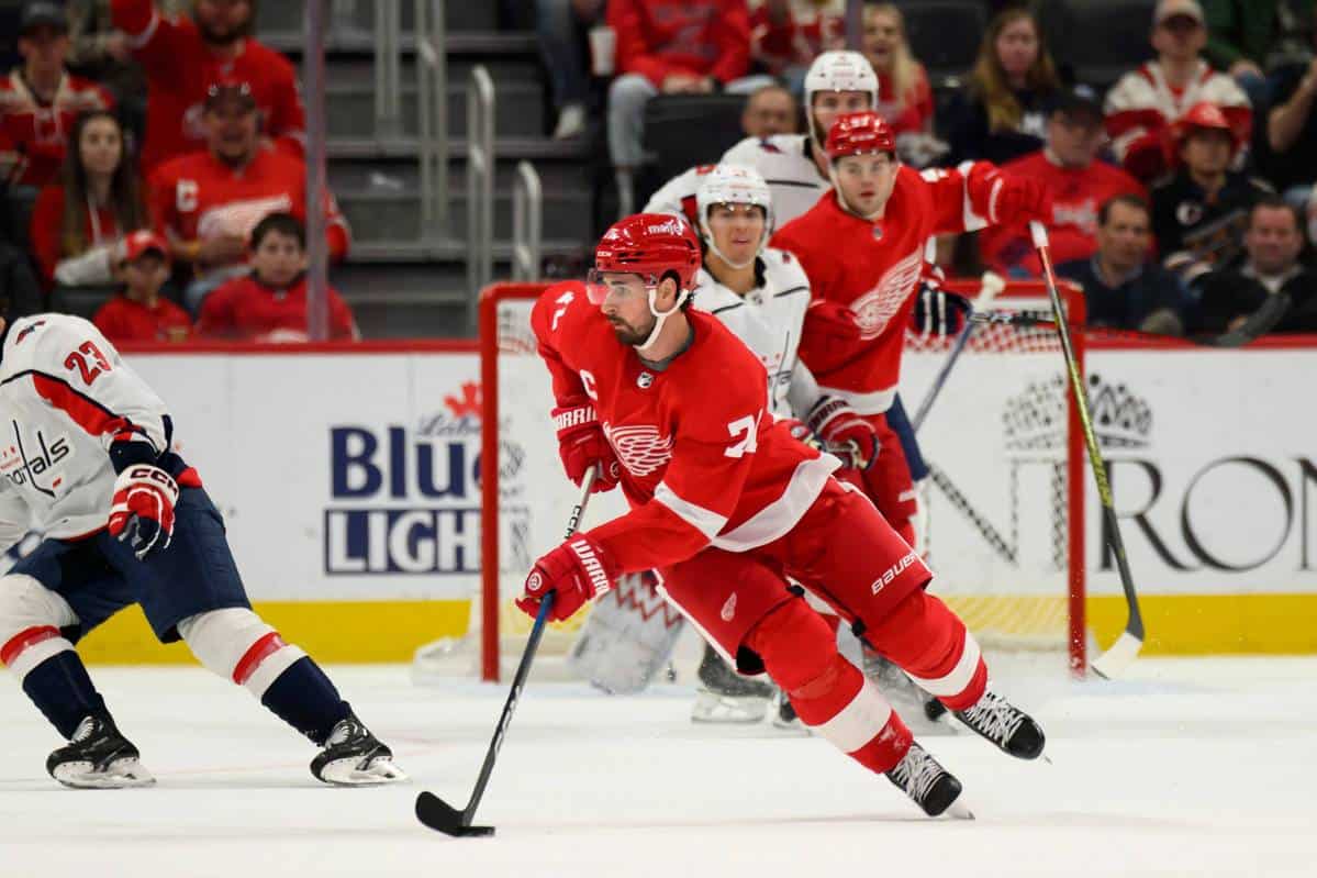 Red Wings’ Dylan Larkin To Miss Time With Lower Body Injury ...